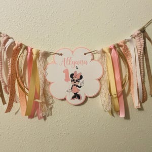 Minnie Mouse Third Birthday | Three Fingers Clipart - Etsy