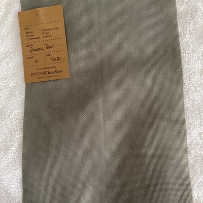 AIDA 14 Count Raw Fabric Cross Stitch Fabric 14ct Natural - Etsy