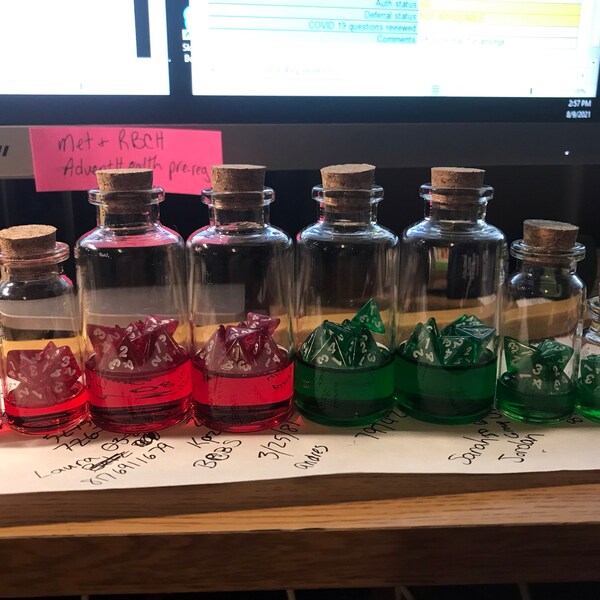 Healing Potion for RPG - Variety Pack - Dnd Gift - Dnd Accessory ...