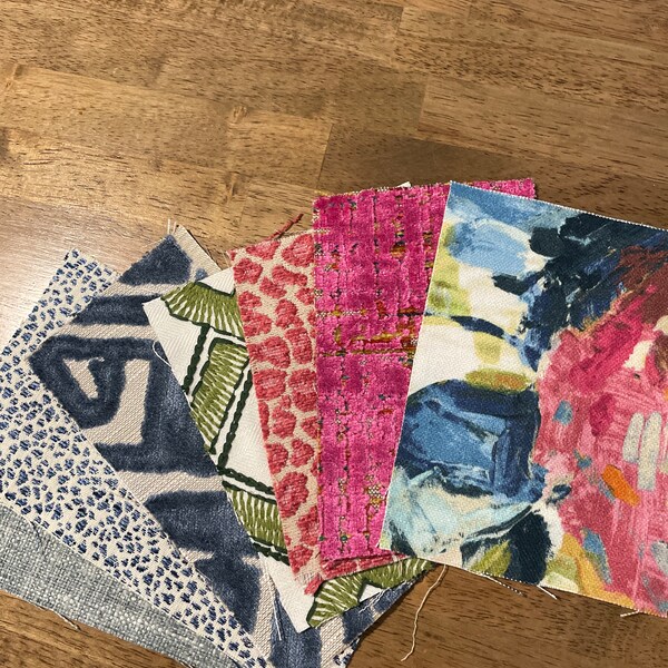 Fabric Swatch / Any Fabric in Stock Available for Sample - Etsy
