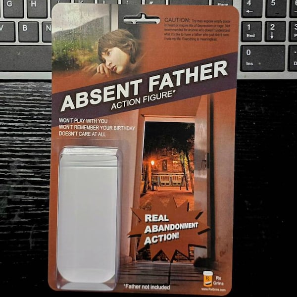 Absent Father Action Figure! Comes With Everything You See Here ...