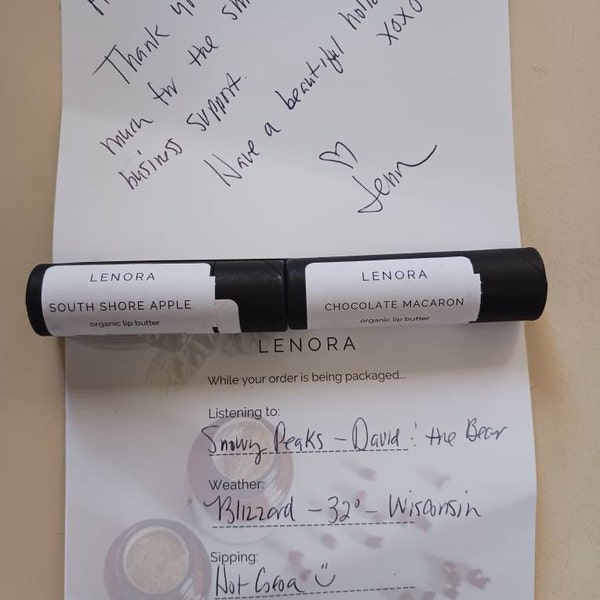 Organic Lip Tint / Berry Natural / Zero Waste Lipstick / Gift for ...