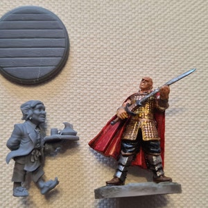 Dnd Dog Companion Gold Golden Retriever Unpainted - Etsy