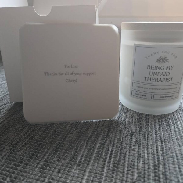 Grapefruit and Basil Candle, Concrete Candle, Citrus Candle, Luxury ...