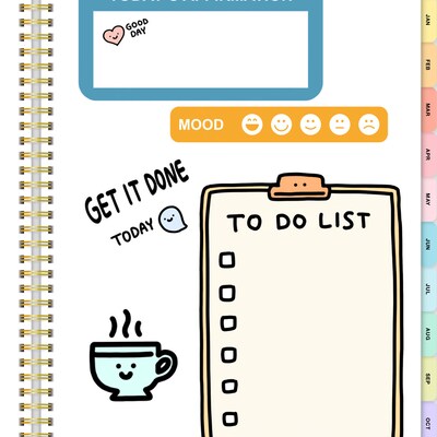 Mood Digital Stickers Emoticon Stickers Planner Stickers Cropped for ...
