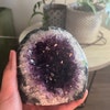 Deep Purple Amethyst Cathedral Geode Unique Raw Crystal - Etsy