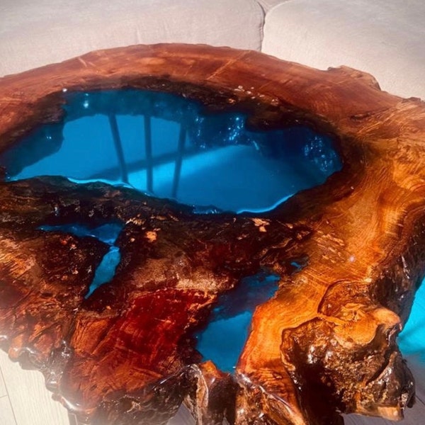 Custom Made Epoxy Dining Table 180x90cm HANDMADE - Etsy