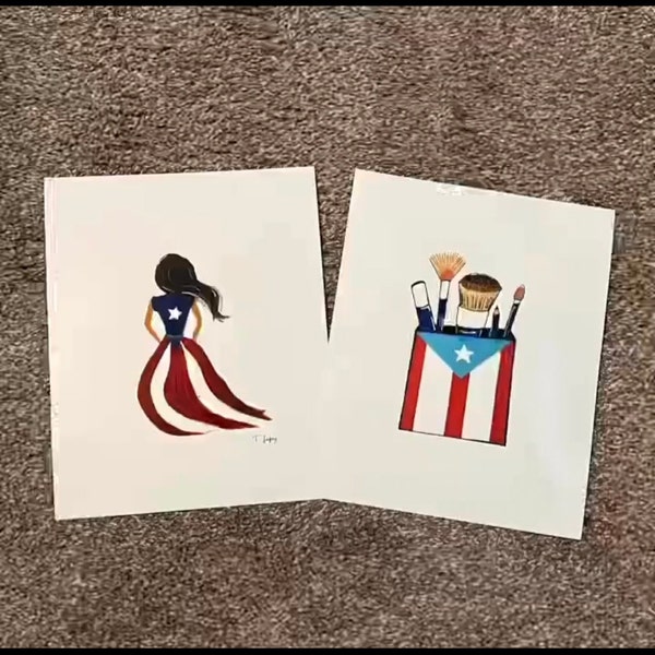 Printable Birthday Card | Feliz Cumpleanos | Puerto Rican Flag ...