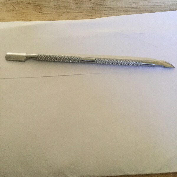 4 Style Stainless Steel Cuticle Remover Double Head Pusher Finger Dead ...