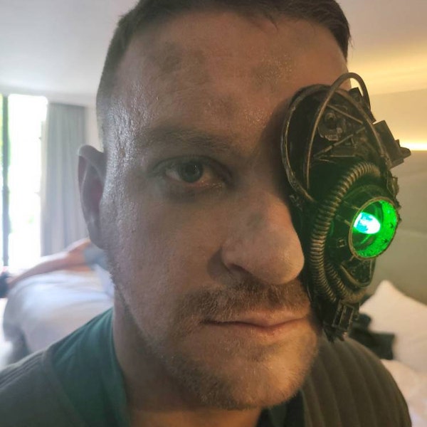 Eye Cyberpunk Borg Style Mask. (no Straps) Left Sided. - Etsy