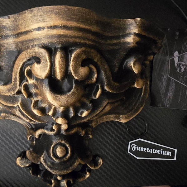 Gothic Shelf for Wall Decoration, Crystals Display, Gothic Jewelry ...