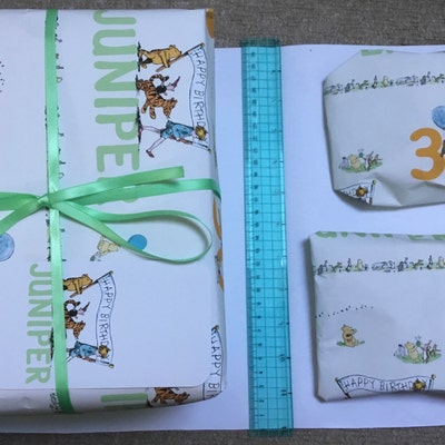 Personalised Rainbow Birthday Wrapping Paper Rainbow Wrap - Etsy