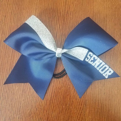 Senior Cheer Bows Team Cheer Bows Captain Cheer Bow - Etsy