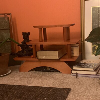 Puja Table. Meditation Shrine. Prayer Table. Meditation Altar. Tea ...