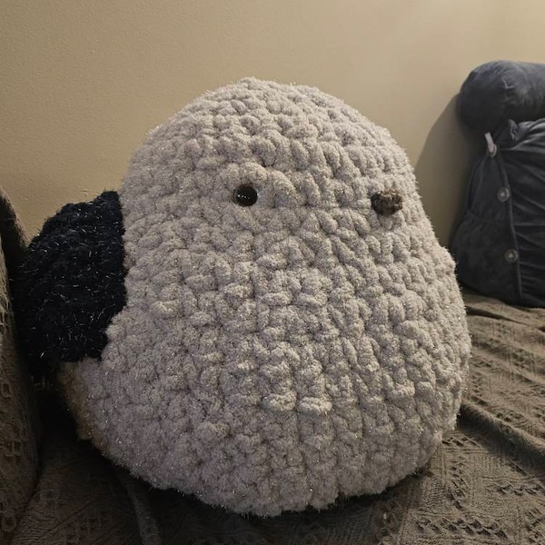 PATTERN ONLY - Plumpy Chubby Borb, Shima Enaga, Chubby Birb, Borb, Bird ...