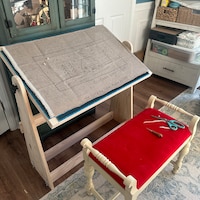 Rug Hooking Punch Needle Wooden Floor Stand With Gripper Strip Optional ...