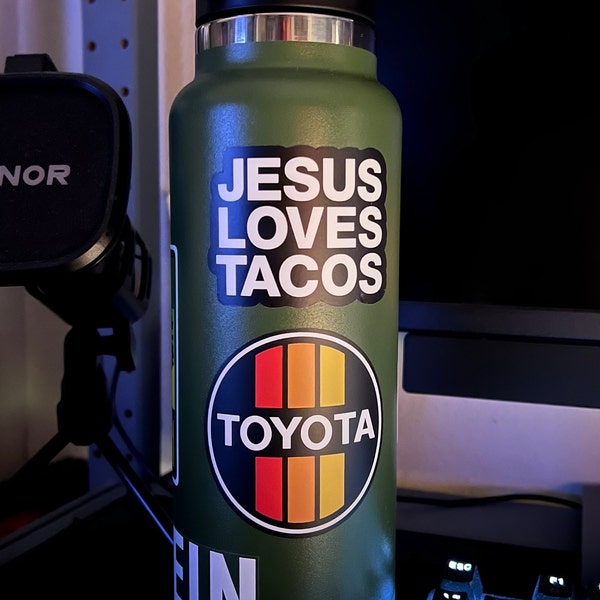 Toyota Vintage Stripes 4WD Vinyl Sticker: Retro Car Decal - Etsy