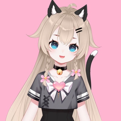 Vtuber Model for Commercial Use Full Body/fully Rigged Live2d Anime ...
