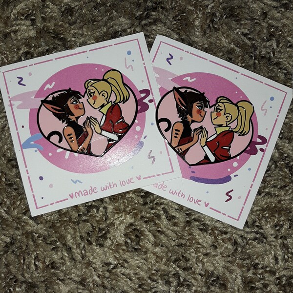 Catradora Hard Enamel Pin - Etsy