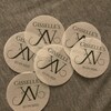 50 Personalized Edible Drink Toppers Quinceañera XV Design | Custom ...