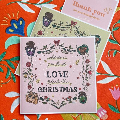 Tutter Mouse Baking Birthday Card Greetings Card by Graceowenart 5.8 X ...