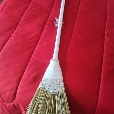 Customized Wedding Jumping Broom L Champagne L Traditional Wedding ...