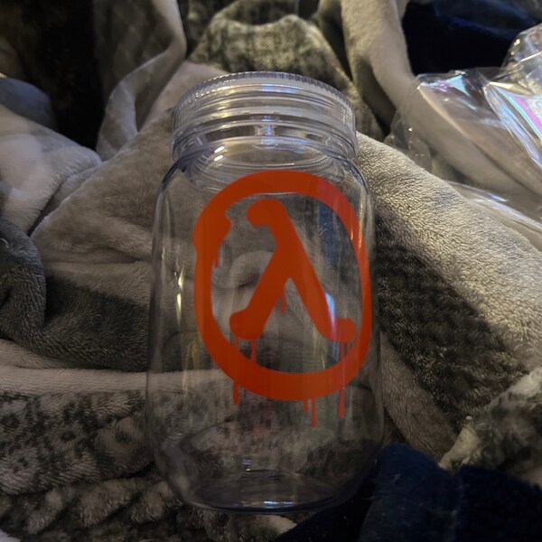 Lambda Half-life Spray Paint - Vinyl Decal - Etsy