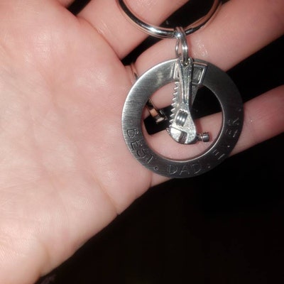 Father's Day Gift, Personalized Father's Keychain, Tool Key Ring, Dad ...