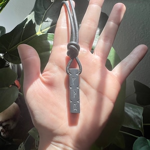 Personal Rune Casting & Rustic Forged Totem - Etsy