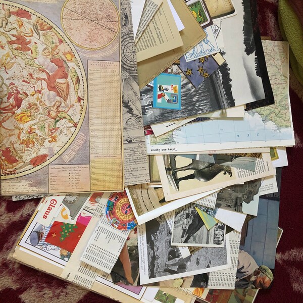 Vintage Paper German Germany Deutschland Theme Pages From Old Books ...