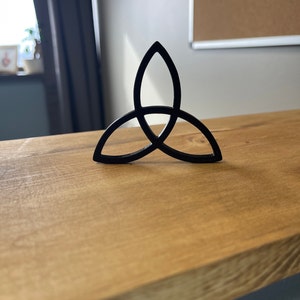 Black Sigil of Lilith Decoration, Satanic Symbol Altar Tile, 3D Printed ...