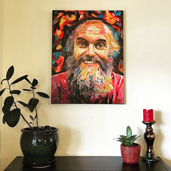 Jimmy Buffett - Portrait Art Print. Original Artwork Giclée Print on ...