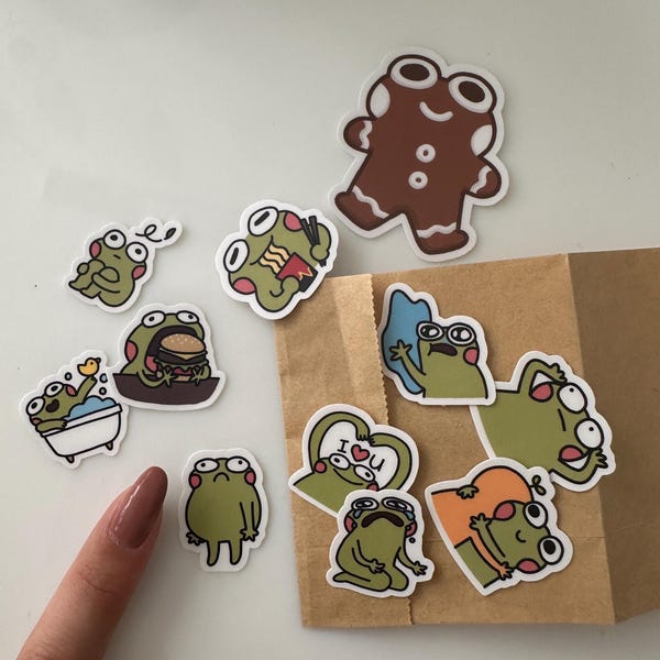 Bippy Sticker waterproof Vinyl - Etsy