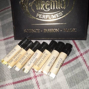 Build Your Own 5 Piece Perfume Sample Set Extrait - Etsy