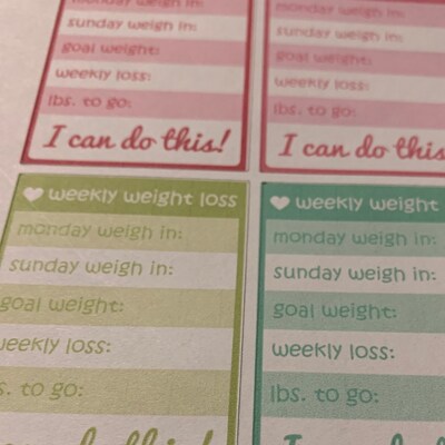 Steps Stickers / Daily Steps Printable / Walk Planner Sticker / Weekly ...