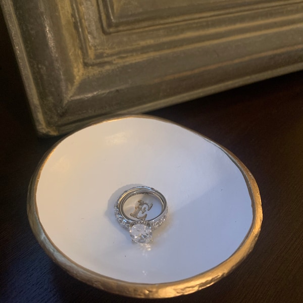 Custom Ring Dish, Monogram Jewelry Dish, Monogram Ring Dish, Wedding ...
