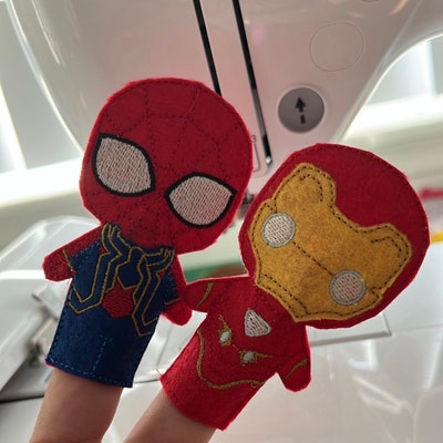 ITH Digital Embroidery Design Yeti Finger Puppet Set 4X4 - Etsy