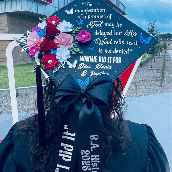 Custom Spider Graduation Cap Topper, Class of 2025, Spider Man ...