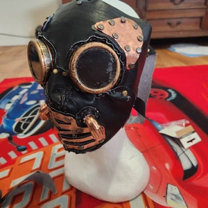 Steampunk Mask Pattern DIY Mask Pdf Download Video Tutorial - Etsy