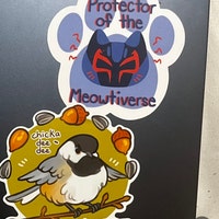 Chickadeez Nuts Sticker - Etsy