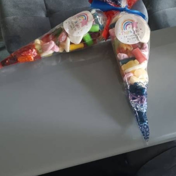 Sweet Cones, Party Sweets, Party Bags for Kids, Filled Party Bags,girls ...