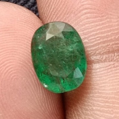Natural Emerald Oval Shape Faceted, Loose Unused Stone, Emerald Oval ...