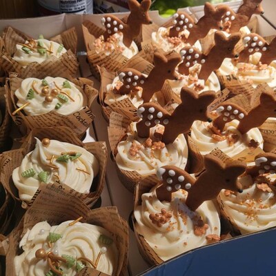 Gingerbread Deer Cookies 2 Dozen Cookies - Etsy