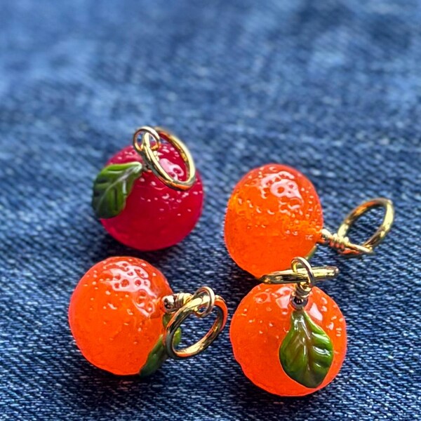 Ten (10) Small BLUEBERRY Handmade Lampwork Bead / Berries/ Beading ...