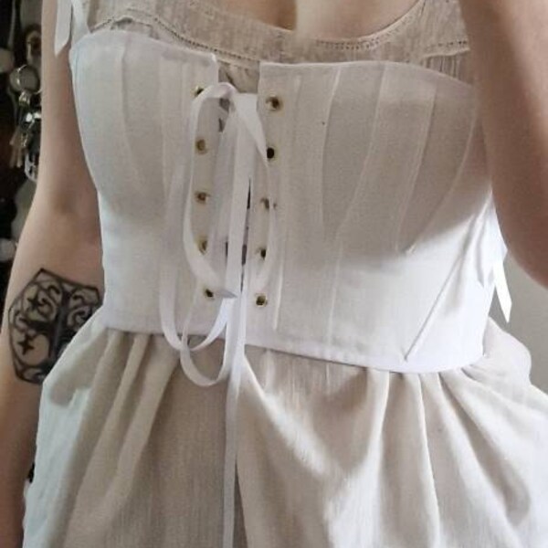 PDF Pattern | Regency Short Stays Corset DAPHNE - Etsy