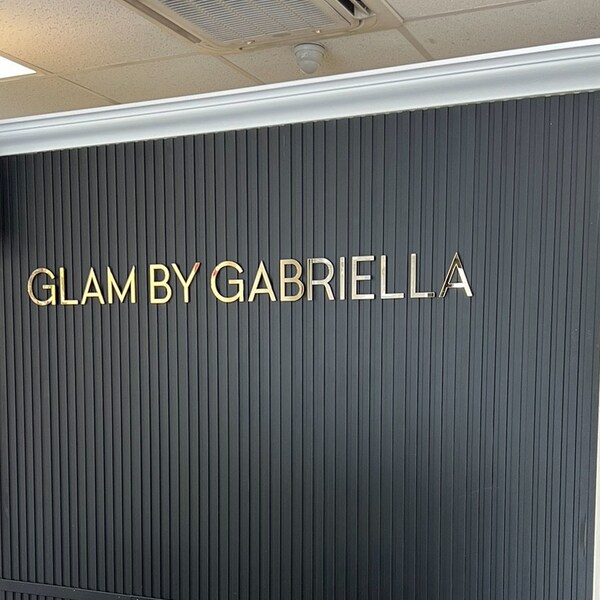 Large Business Sign for Wall , Custom Acrylic Lobby Sign , Double Sided ...