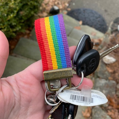 Van Gogh Starry Night Key Fob Wristlet Keychain Keyring - Etsy