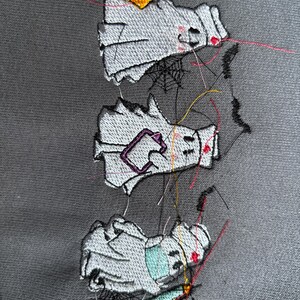 Boo Heart Embroidery Design 5 Sizes, Ghosts Embroidery Design ...