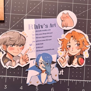 Splatoon 3 Moai Statue Matte Paper Sticker - Etsy Australia