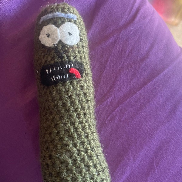 Pickle Rick Crochet Pattern Easy Pdf Amigurumi - Etsy